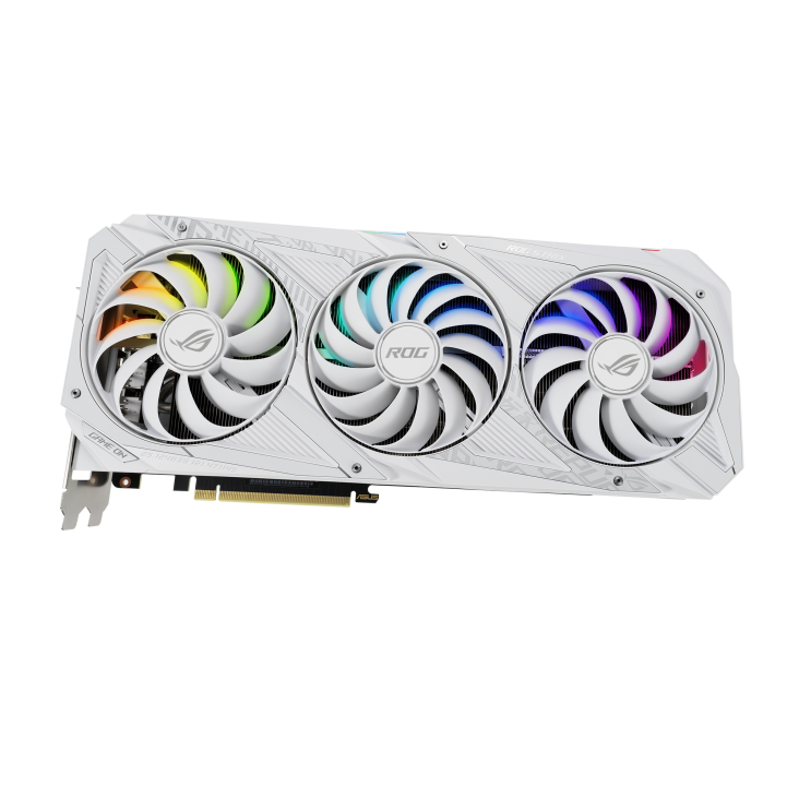Видеокарта ASUS ROG Strix GeForce RTX 3080 White Edition