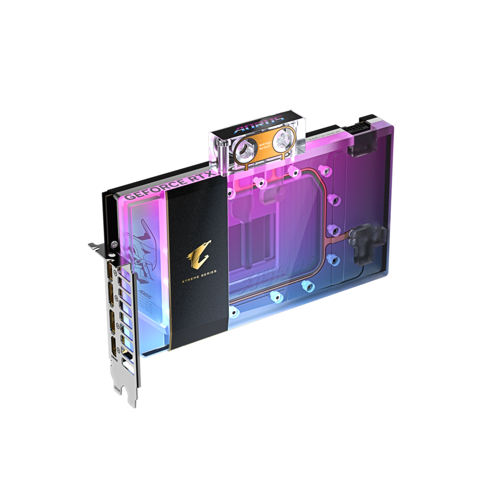 Видеокарта GIGABYTE AORUS GeForce RTX 5090 XTREME WATERFORCE WB 32G
