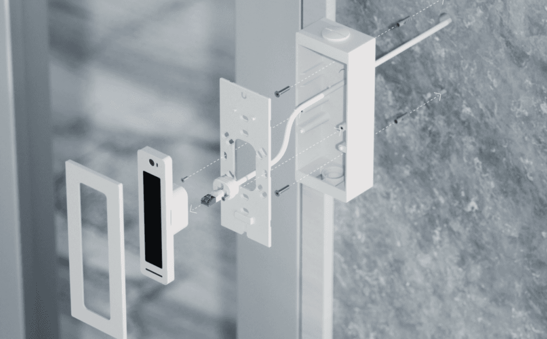 Крепление Ubiquiti Reader Pro Junction Box белого цвета UACC-Reader-Pro ...